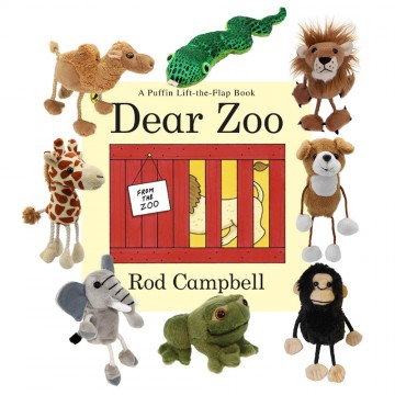 Dear Zoo Book with Finger Puppets